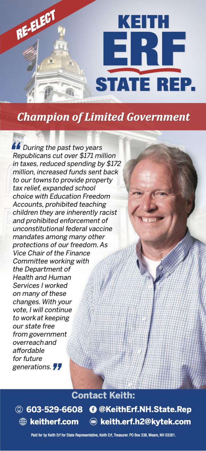 Keith Erf – New Hampshire State Representative – Copyright (c) 2023 All ...